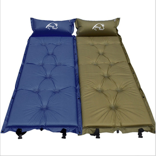 Outdoor automatic inflatable mat camping tent sleeping mat damp proof ...