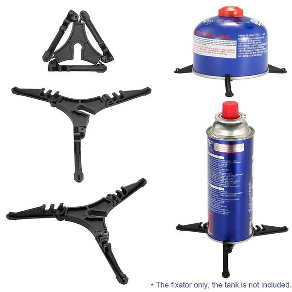 Portable Outdoor Camping Gas Stove Fixed Bracket Oil Bottle Foldable ...