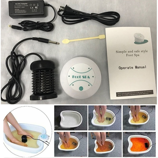 Mini Detox Machine Ion Cleanse Ionic Foot Detox Machine Foot Bath Spa ...