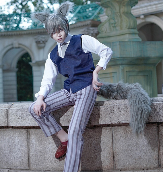 Anime Animal Beastars Rhapsody Regis Cosplay Costume Men Boy Halloween ...