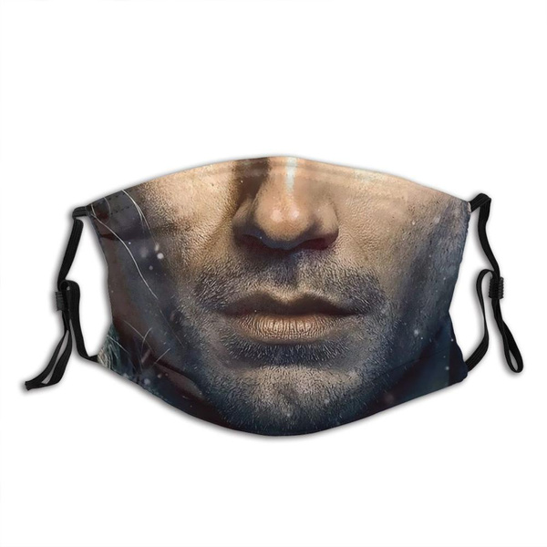 Witcher Netflix Geralt Diy Adult Kids Face Mask Geralt Of Rivia Henry ...