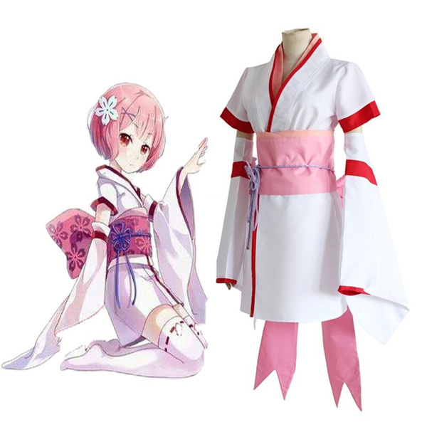 Anime Re ZERO Starting Life in Another World Cosplay Costumes Ram Rem ...
