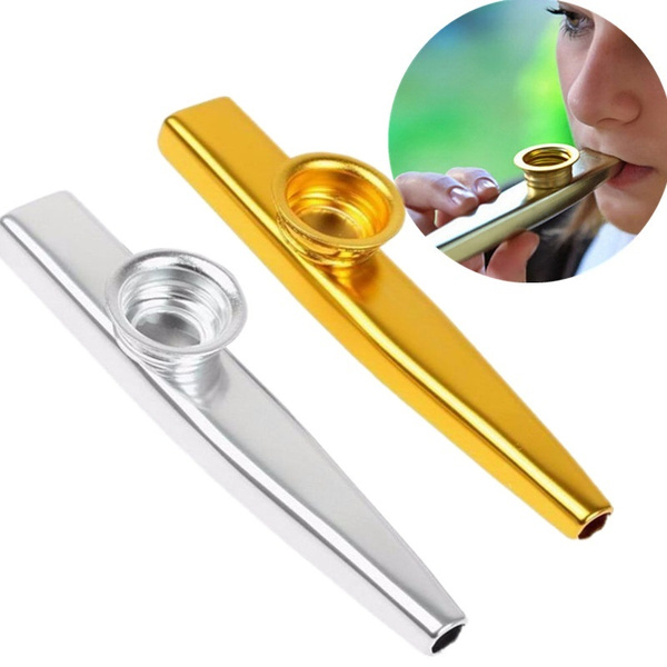 Kazoo Aluminum Alloy Metal Party Solo Bar Show High-end Cylinder Pack ...