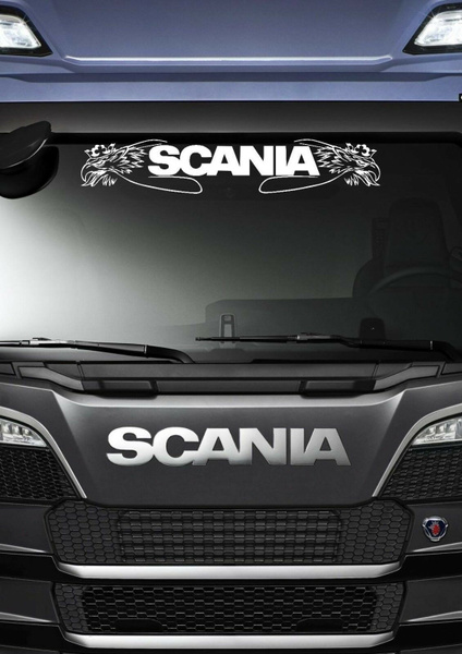 SCANIA GRIFFIN WINDOW VINYL STICKER X1 SCANIA VABIS TOPLINE V8 ...