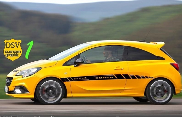 2pcs Kit 2x Decal Sticker Vinyl Body Racing Stripe Kit Compatible with ...