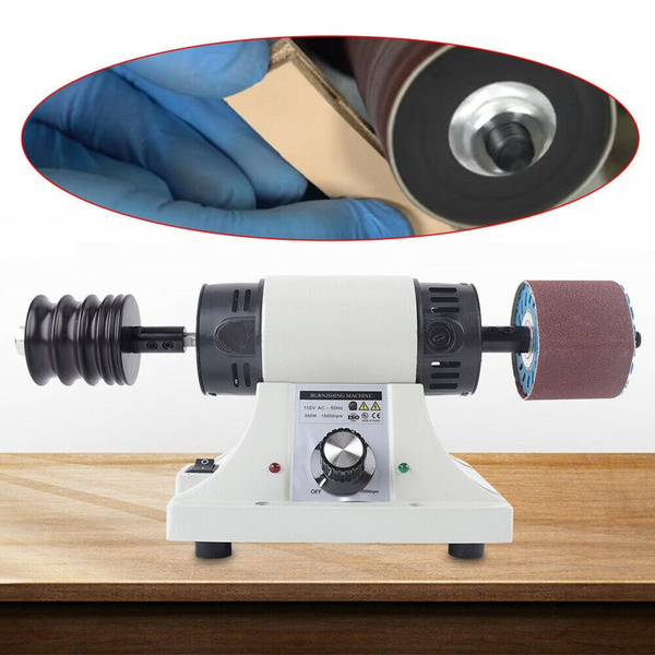 Electric Leather Edge Burnishing Machine Polishing Grinder&Wheel Clamp ...