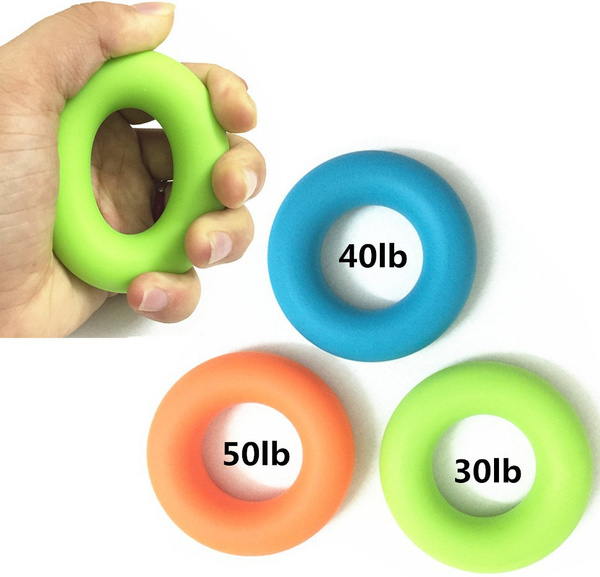 Silicone Strengthener Finger Stretcher Hand Grip Fitness Fidget Toy ...