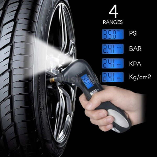 Vislone Digital Tire Pressure Gauge Digital Tire Inflator Tire Tester ...