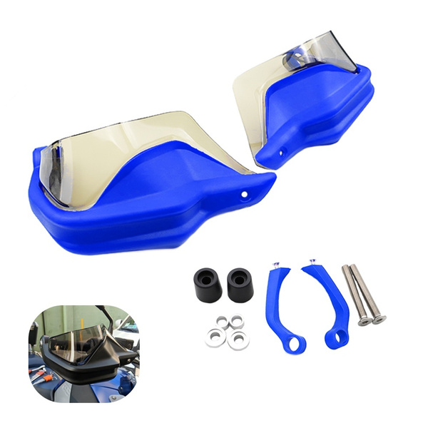 Blue Handguards Hand Shield Protector Hand Guard Extensions Set For BMW ...