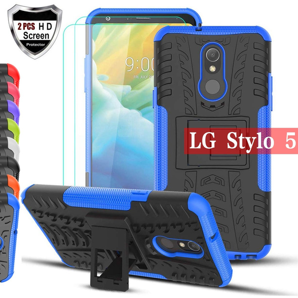 LG Stylo 5 Case,LG Stylo 5+/Stylo 5V/Stylo 5 Plus Phone Case,with 2PCS ...