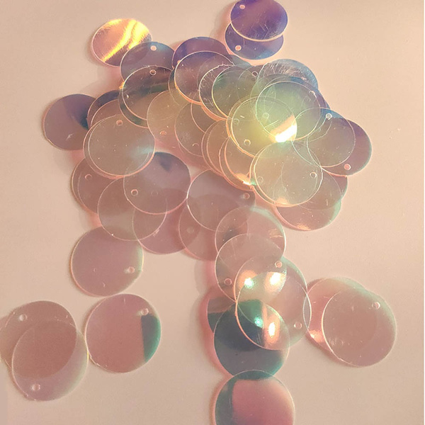 15g/Pack Iridescent Round Sequin With Perforated Laser Sequin For ...