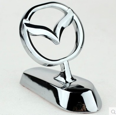 1 x 3D Metal Car Front Bonnet Hood Badge Sticker for MAZDA 2 3 5 6 CX-3 ...