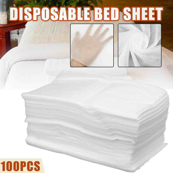 Portable Disposable Plastic Bedspread Beauty Salon Sheets Bed Cover ...