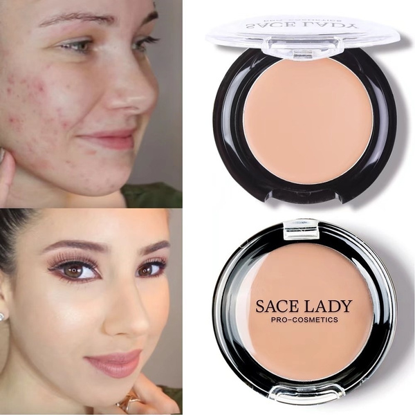 SACE LADY Full Cover Foundation Concealer Face Contouring Makeup Silky ...