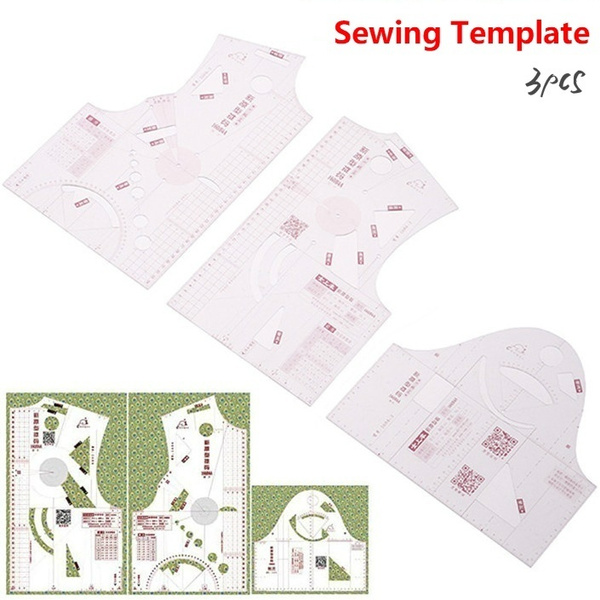 1:3 Smaller Version Garment Prototype Ruler Cloth Design Ruler School ...