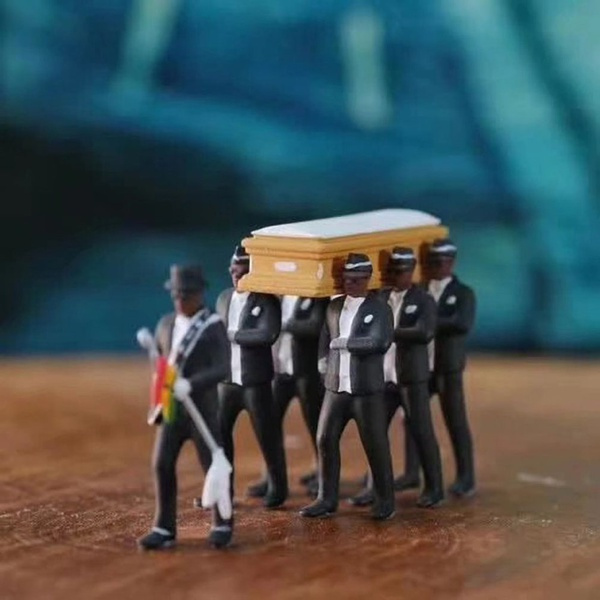 Black Man Lift The Coffins Kit Collection Figure For Halloween Gift ...