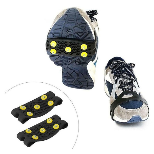 Outdoor Five Spike Shoe Cover Crampon Snow Climbing Climbing Simple ...