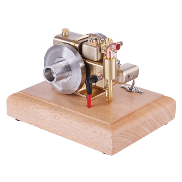 2.6cc Water-cooled Mini Four-stroke Gasoline Engine Model with Wooden ...