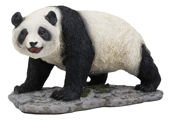 Ebros Realistic Lifelike Adorable China Asian Giant Panda Bear Statue ...