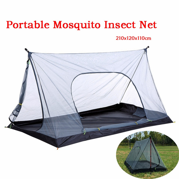 Portable Camping Mosquito Insect Net Netting Cover Canopy Travel ...