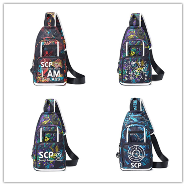 SCP Special Containment Procedures Foundation Cyuunibyou Messenger Bag ...