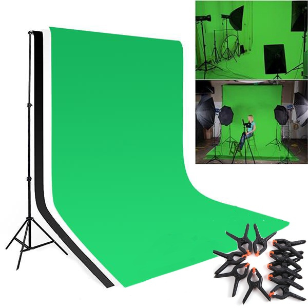 Photographic Accessory Green Color Cotton Photo Backgrounds Studio ...