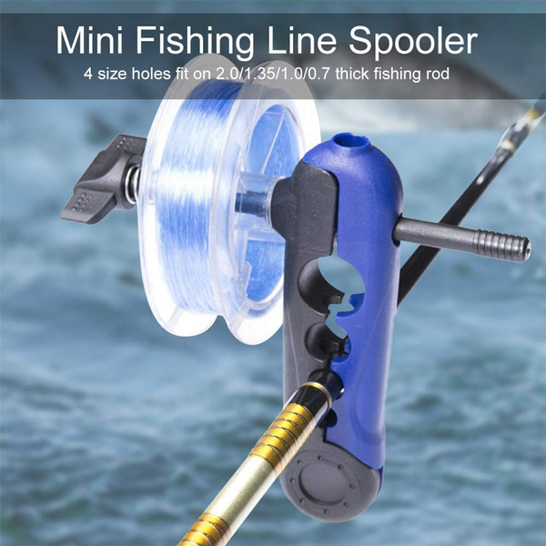 Portable Mini Line Spooler Adjustable Fishing Line Spooler Spinning ...