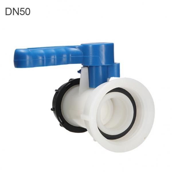 62/75mm Plastic IBC Tote Tank Butterfly Connection Valve Tap Water ...