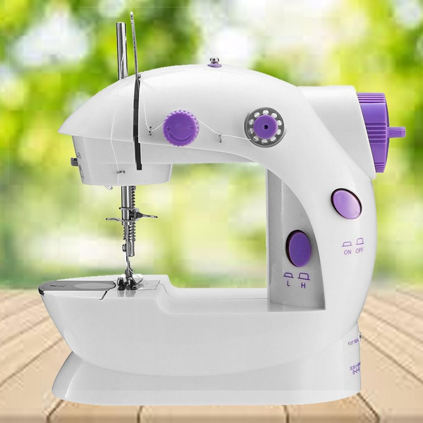 Portable Electric Sewing Machine w/ Foot Pedal LED Light | Wish