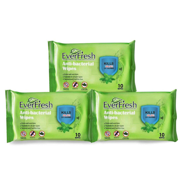 Everfresh Anti-Bacterial Wipes | Wish