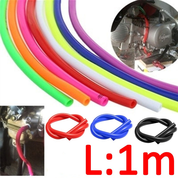 1m Silicone Vacuum Hose Tubing Oil Gas Fuel Turbo Intercooler Coupler