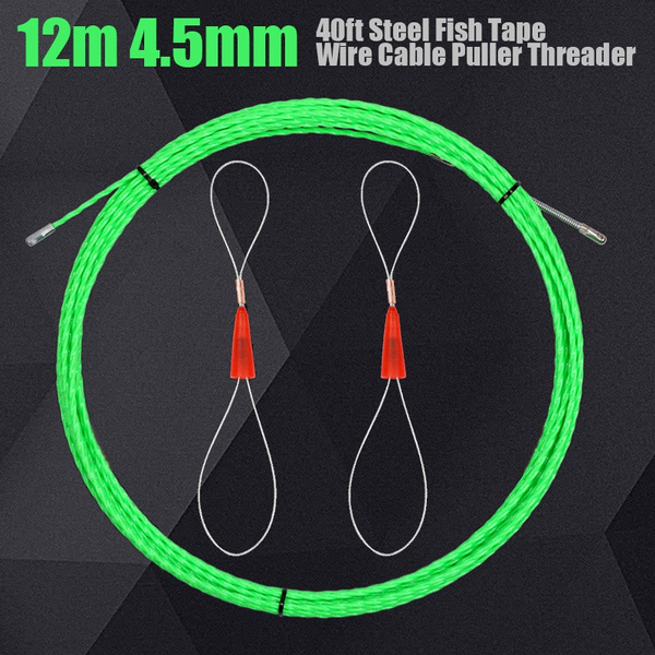 1Pc New Glass Fiber Fish Tape Electrical Cable Wire Threader Puller ...