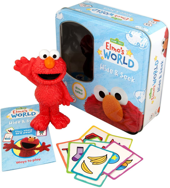 Identity Games Elmo's World Hide and Seek Game - Features Talking Elmo ...