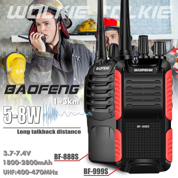 Baofeng Portable Outdoor Communication Equipment Bf-999s Bf-888s Long ...