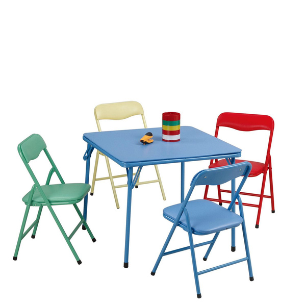 Plastic Development Group CH2020 5 Piece Kids Table and Chair Set ...