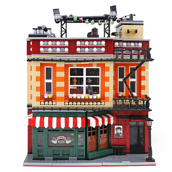 New 4638pcs Classic Tv Series Drama Friends Central Perk Cafe The Big ...