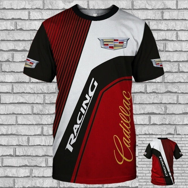 Details about Cadillac Escalade Racing-T shirt-3D/ Man's-TOP GIFT Size ...
