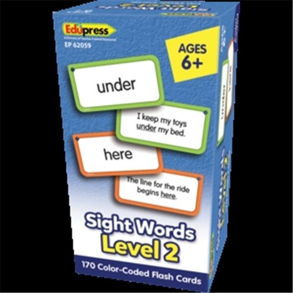 Teacher Created Resources TCR62059 Level 2 Sight Words Flash Cards | Wish