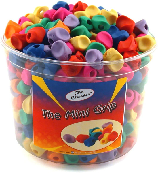 The Pencil Grip Mini Pencil Grips 50 Pack, Assorted Bright Colors (TPG ...