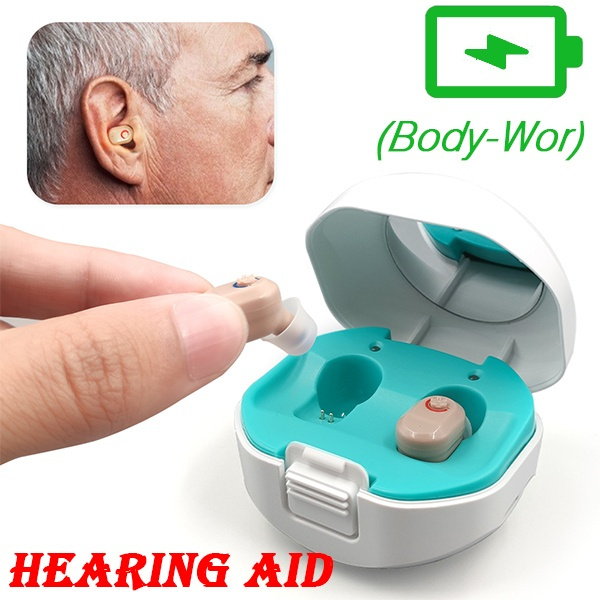 Standard ITE Digital Body-Worn Deep Ear Canal Binaural Hearing Aid ...