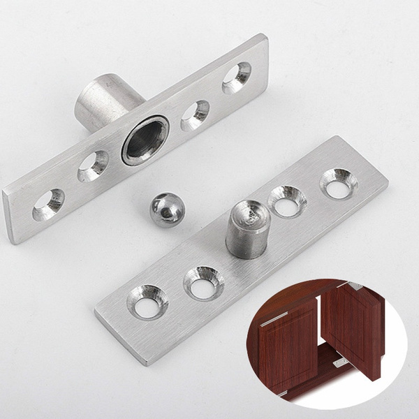 1 Pair Anti-oxidation Stainless Steel Internal Door Hinges Rotating ...