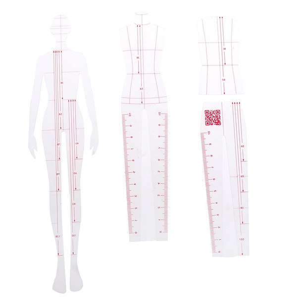 Fashion Ruler Garment Design Effect Drawing Template Ruler Original ...