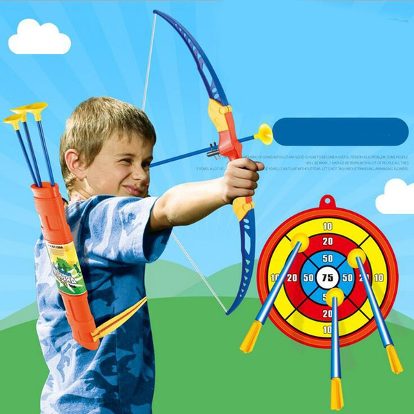 Children Toys Bow Arrow Head Sucker Portable Rubber Arrowhead Point ...