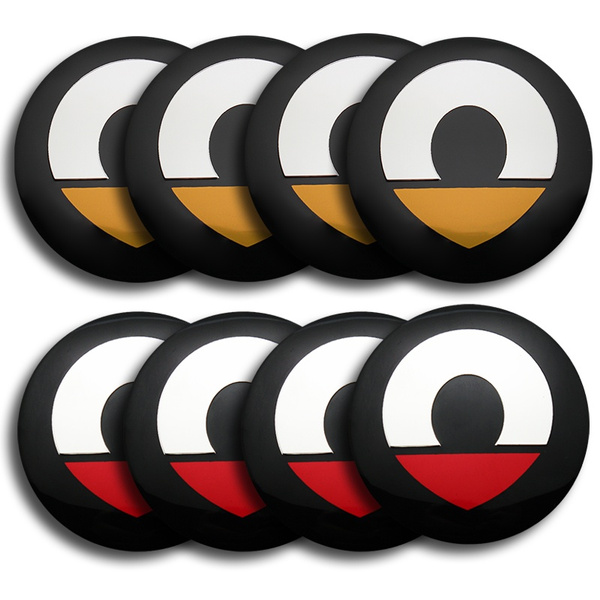 4pcs/set Smart Logo Car Wheel Center Hub Cap Badge Decal Sticker Cover ...