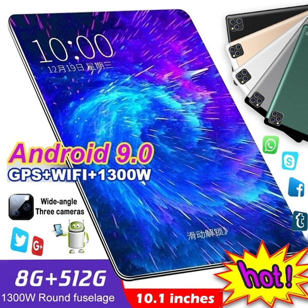 New Hot Tablet Android 9.0 Ten Core 10.1 inch 1960*1080 HD screen 8G ...