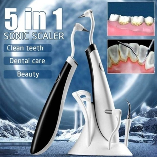 5 In 1 Home High Frequency Vibration Cleaning Teeth Whitening Tool ...