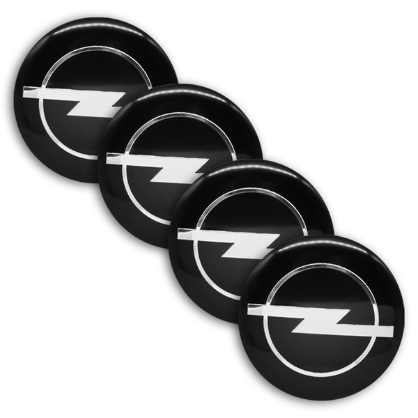 Car Accessories 4pc 56mm Car Wheel Center Hub Cap Stickers Emblems for ...