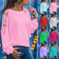 XS-8XL Plus Size Fashion Clothes Womrn's Tops Autumn and Winter Casual ...