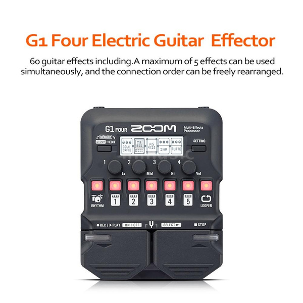 G1 Four Electric Guitar Multi Effect Processors Guitar Effectors Home ...