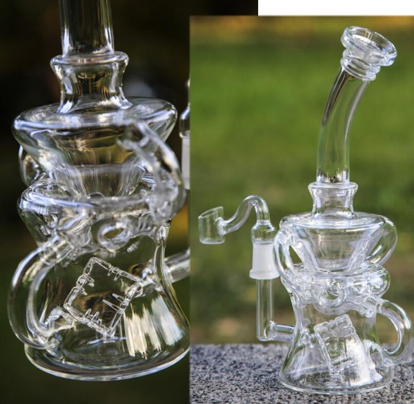 10inch Recycler heady glass dab rigs 14mm Banger Nail | Wish